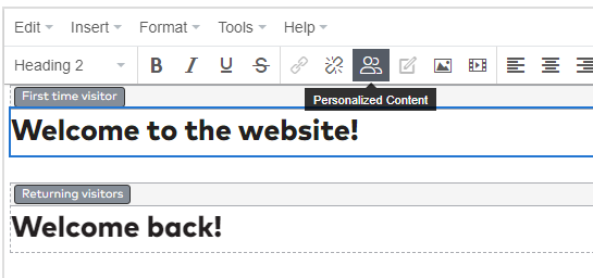 How to use Optimizely to personalise your website — Luminary