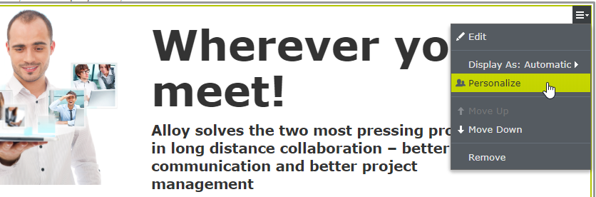 Episerver Personalization with persistent Anonymous Profiles — Luminary