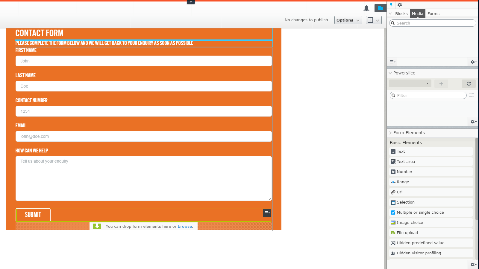 Customising Episerver Forms — Luminary