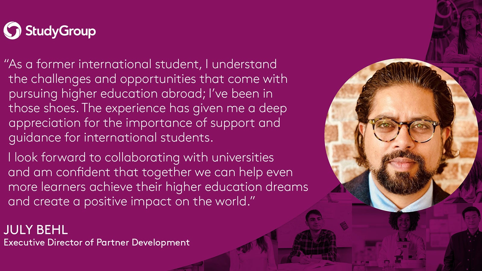 July Behl appointed as Executive Director of Partner Development ...