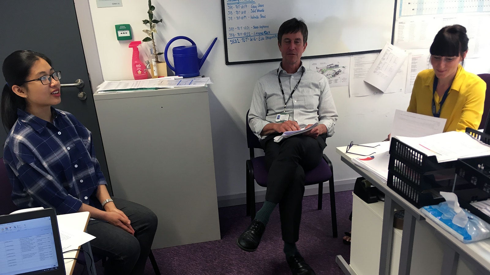 International student becomes Head of Centre for a day | University of ...