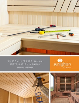 Guides & Specs | Sunlighten Sauna Product Manuals | Sunlighten
