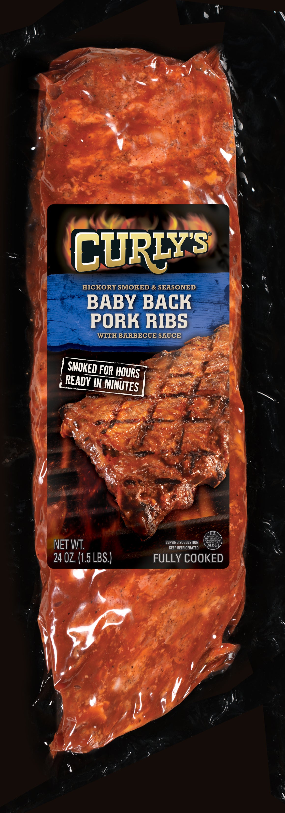 Baby Back Pork Ribs | Curly's