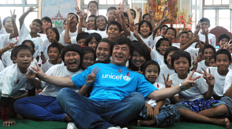 Jackie Chan Children Photos