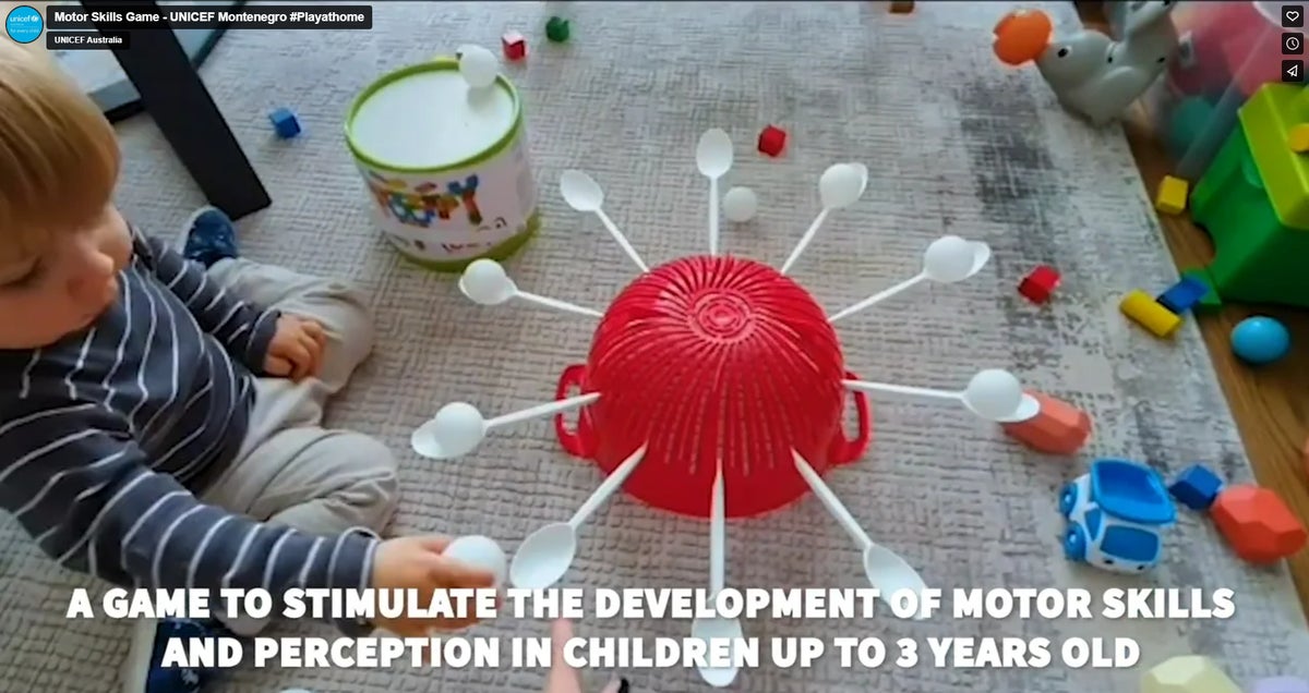 Four indoor games to keep your child active and learning