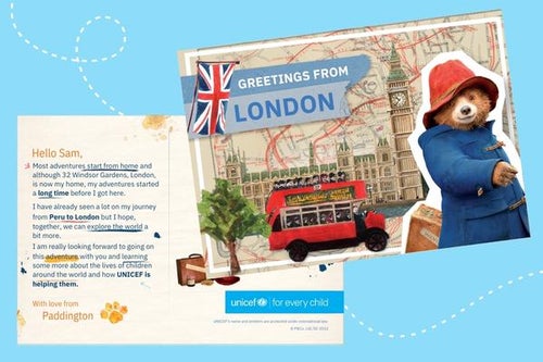Paddington’s Postcards for children | Paddington Bear | UNICEF Australia