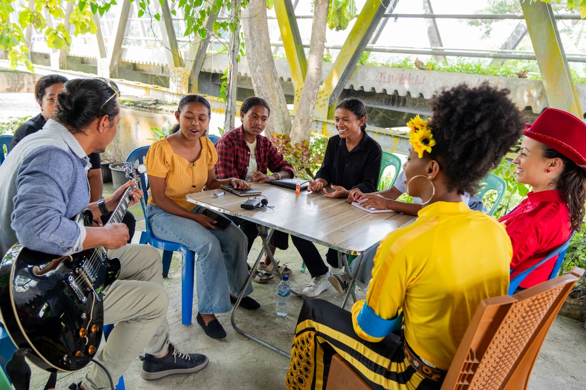 In photos: The Wiggles spread joy in Timor-Leste | UNICEF Australia