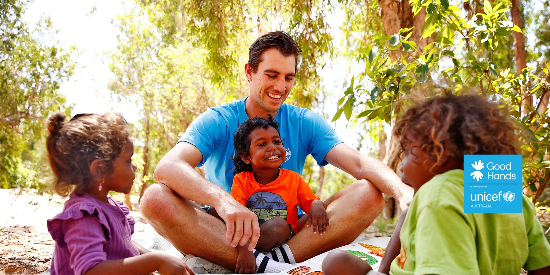 Good Hands Pat Cummins | UNICEF Australia