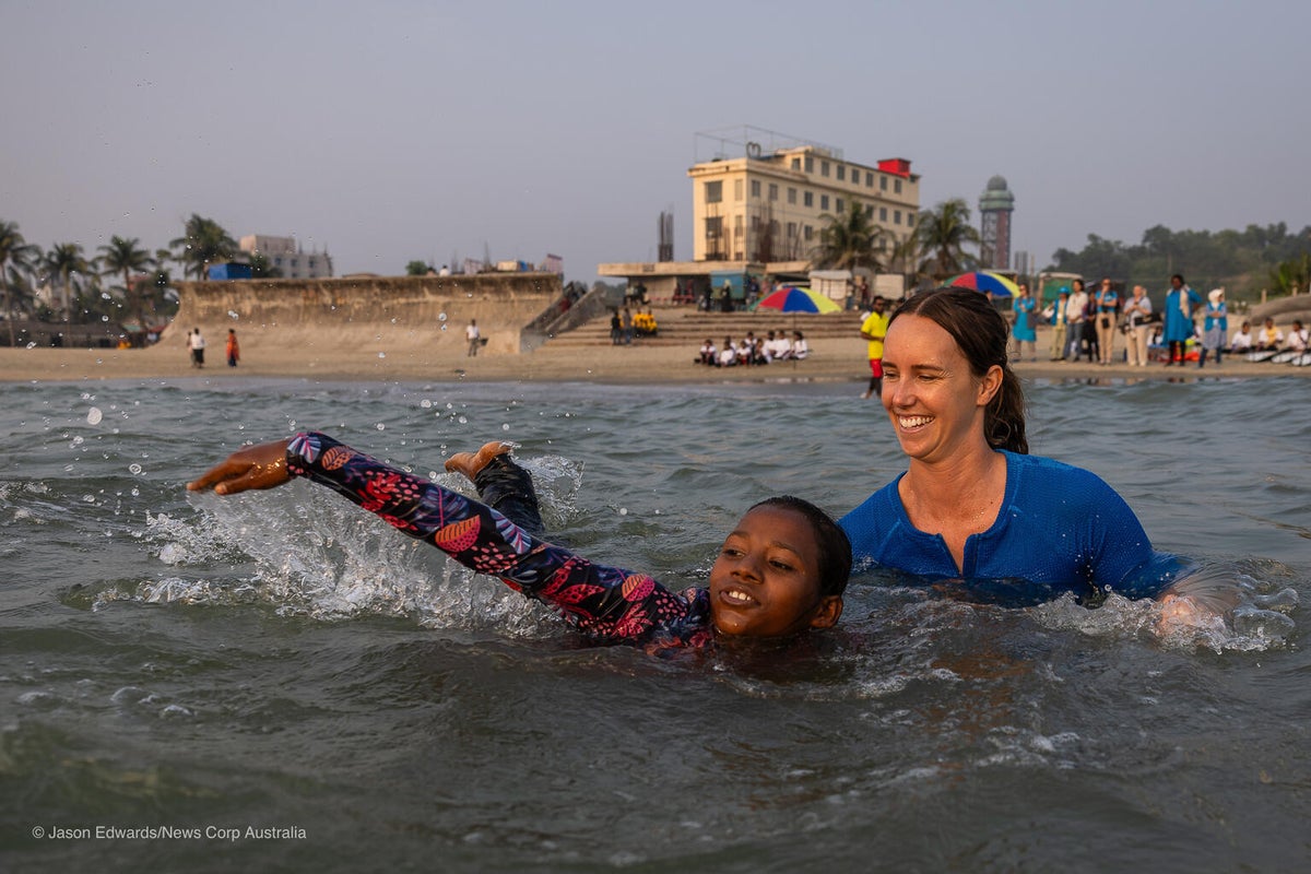 A ripple effect: Emma McKeon in Bangladesh | UNICEF Australia