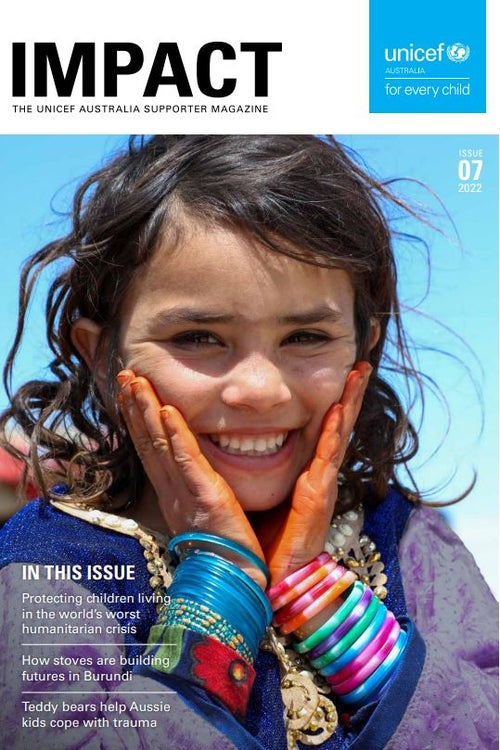 IMPACT: Our Supporter Magazine | UNICEF Australia