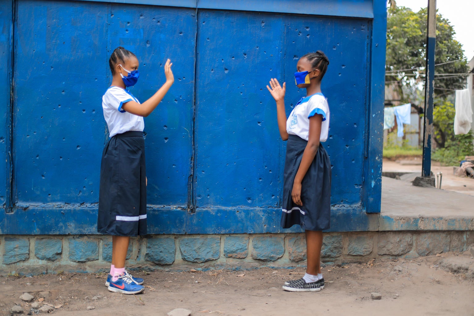 students return to school in the Democratic Republic of the Congo