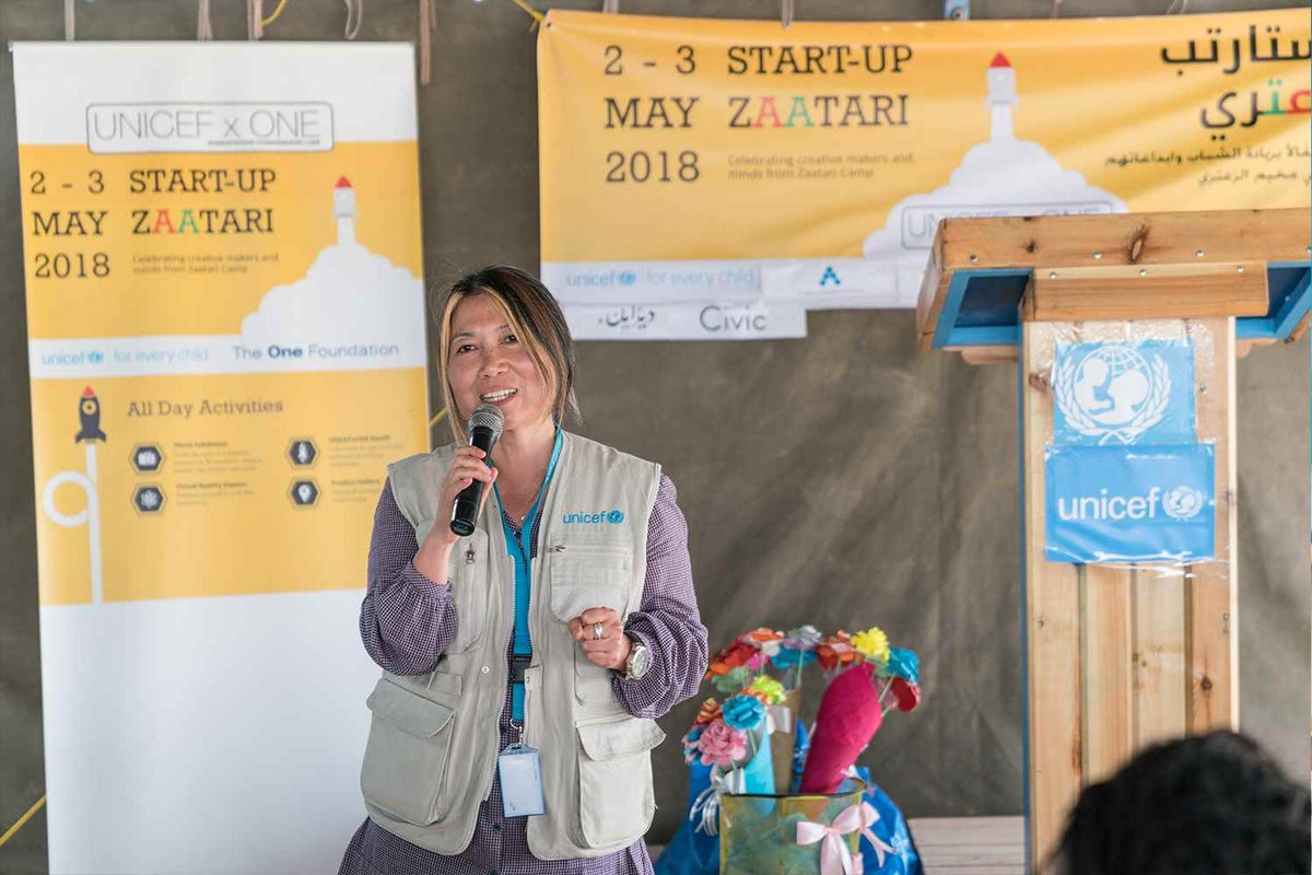 The lengths UNICEF aid workers go to for children