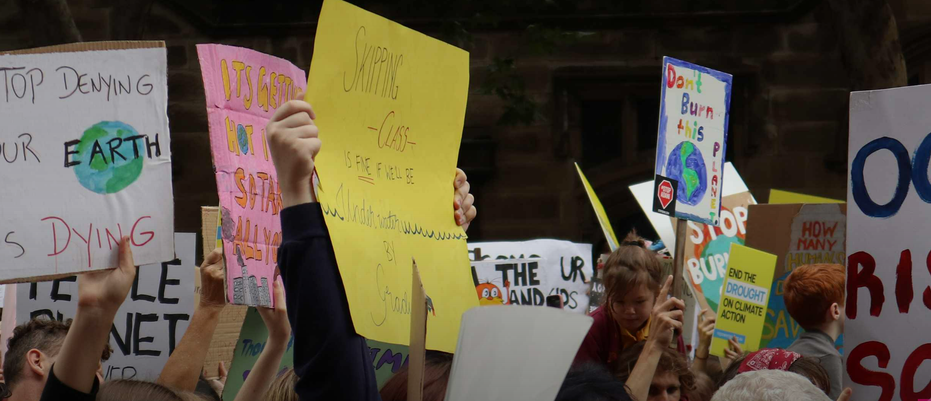The best signs from Sydney's climate change march