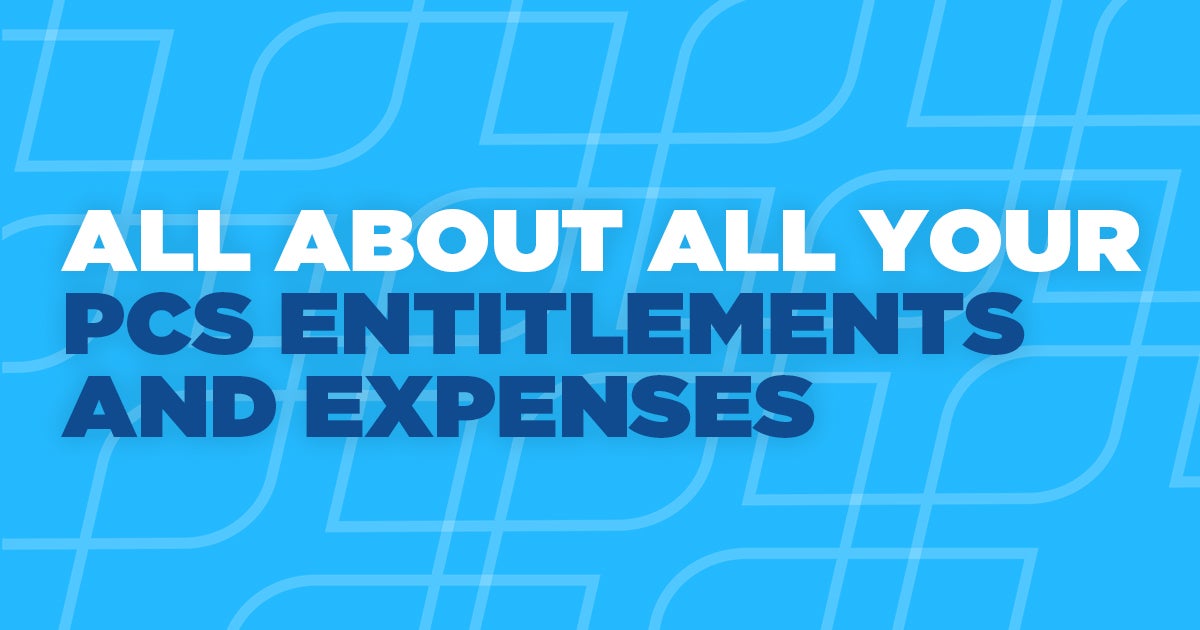 PCS Entitlements, Expenses & Per Diems | First Command