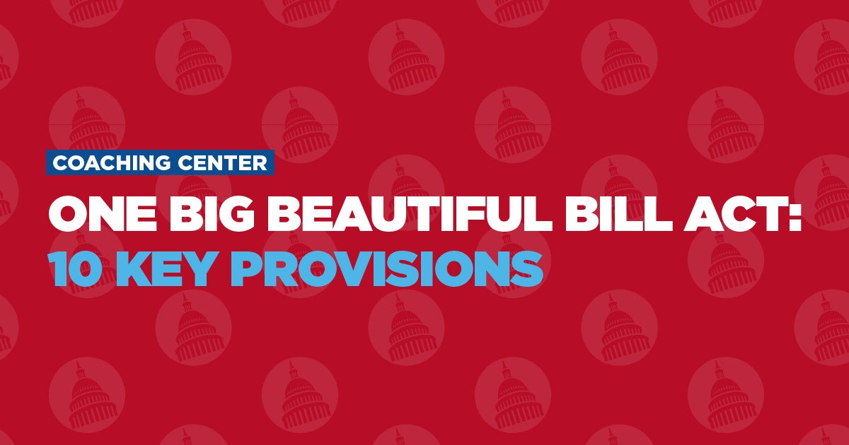 One Big Beautiful Bill Act | First Command