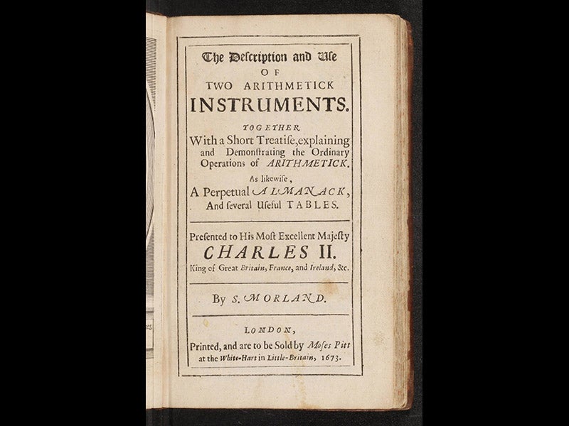 Samuel Morland - Linda Hall Library