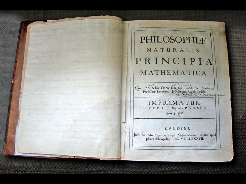 Isaac Newton - Linda Hall Library