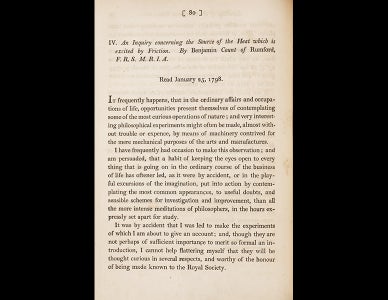 Benjamin Thompson - Linda Hall Library