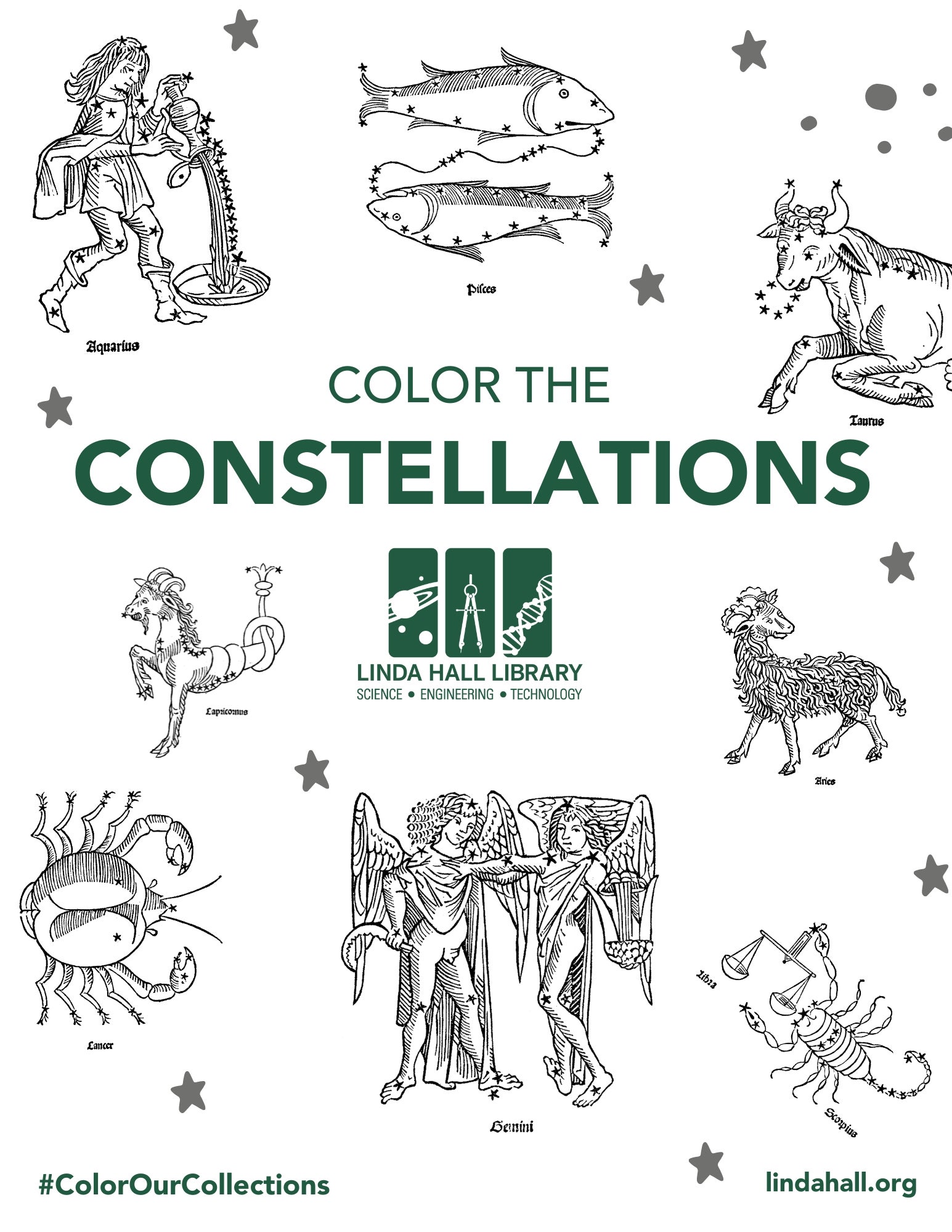 Color our Collections 2023 - Linda Hall Library