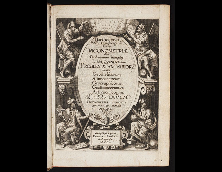 Bartolomeo Pitiscus - Linda Hall Library