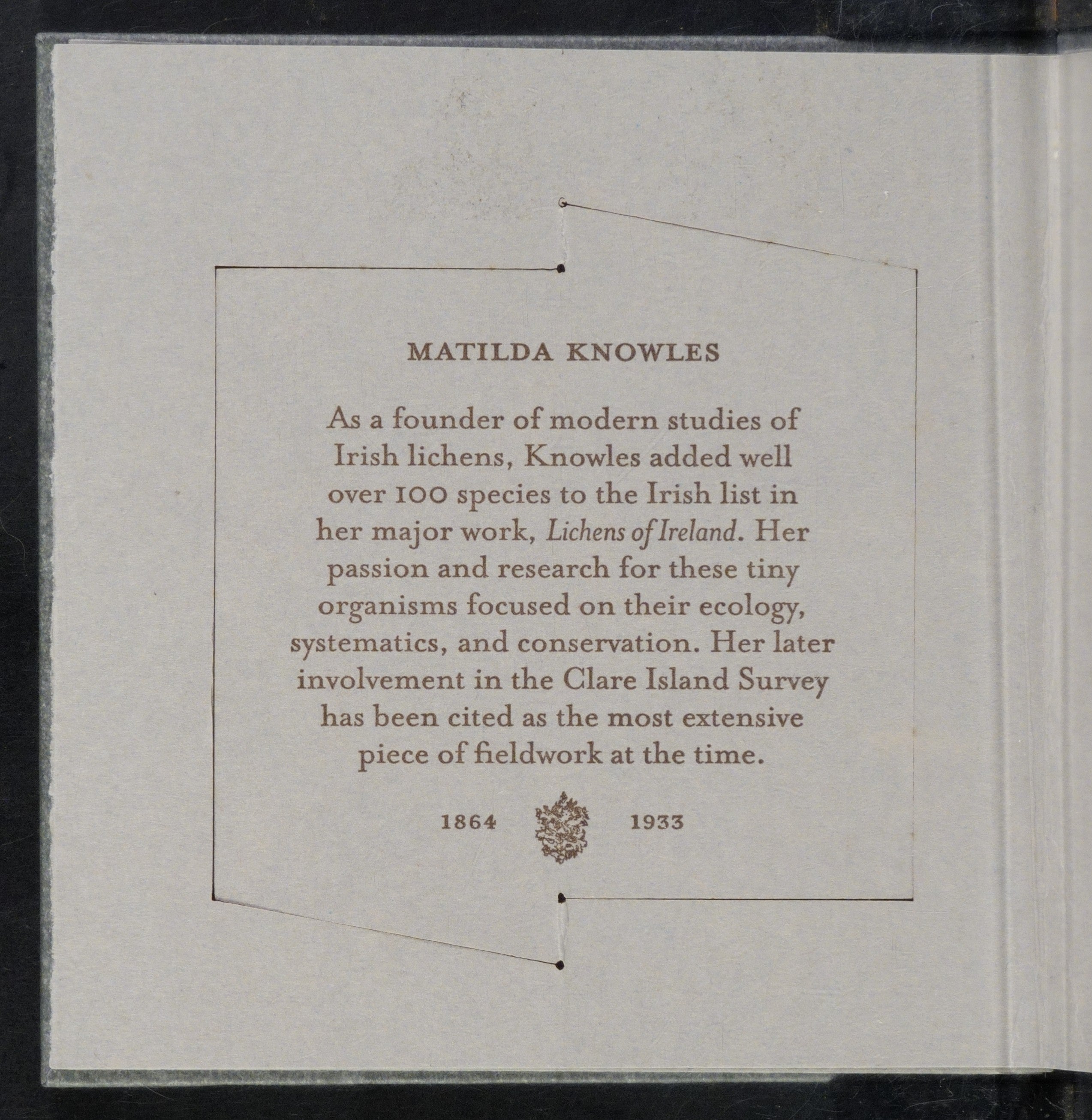 New Acquisition—Lichen: Rambles in the Colorado Front Range - Linda ...