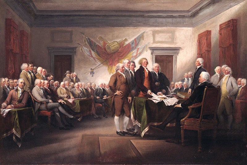 John Trumbull and Benjamin Silliman - Linda Hall Library
