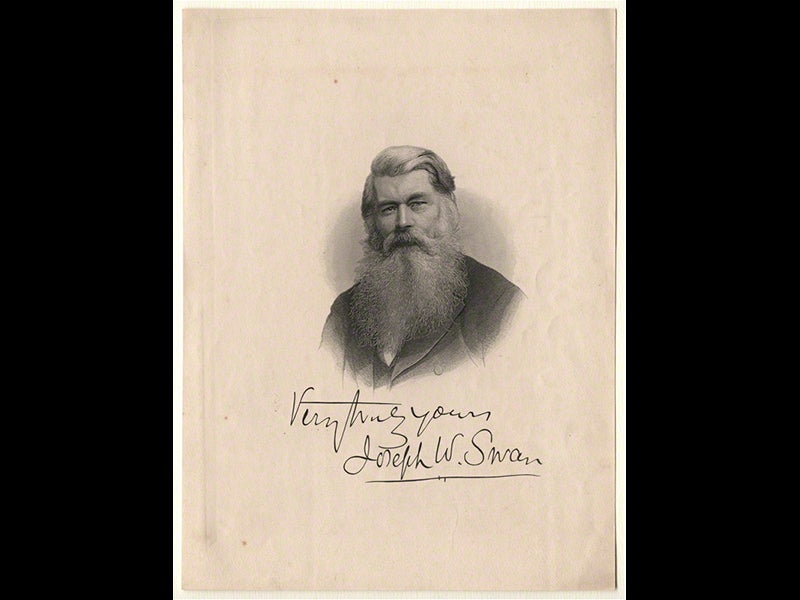 Joseph Wilson Swan - Linda Hall Library