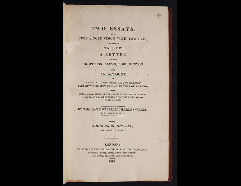 William Charles Wells - Linda Hall Library