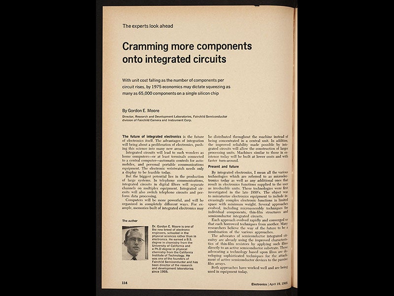 Gordon Moore - Linda Hall Library