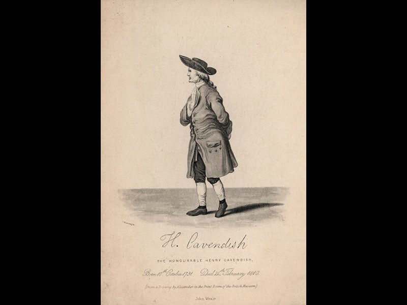 Henry Cavendish - Linda Hall Library