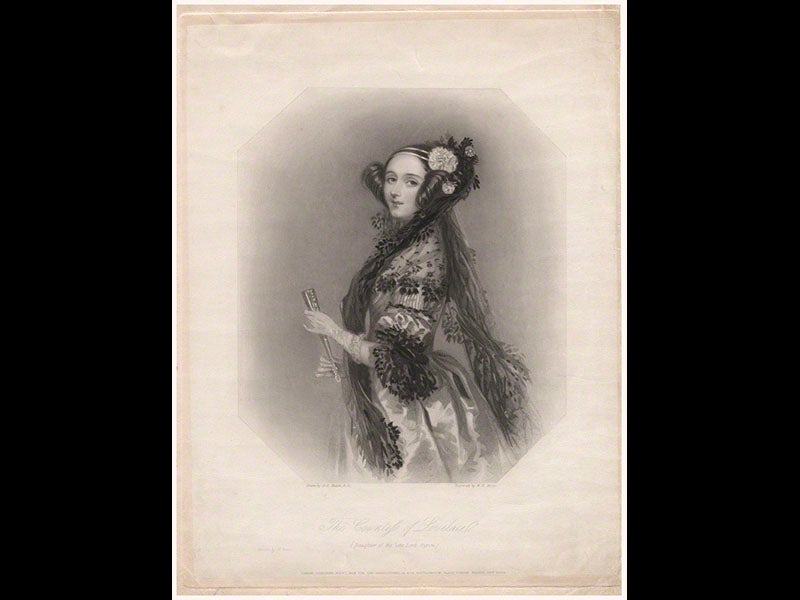 Scientist of the Day - Ada Lovelace, Mathematician, First Computer ...