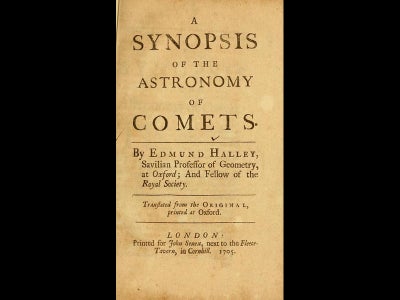 Edmond Halley - Linda Hall Library