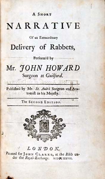 Scientist of the Day - Mary Toft, Rabbit Hoax - Linda Hall Library