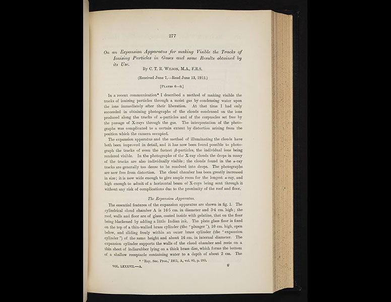 C. T. R. Wilson - Linda Hall Library