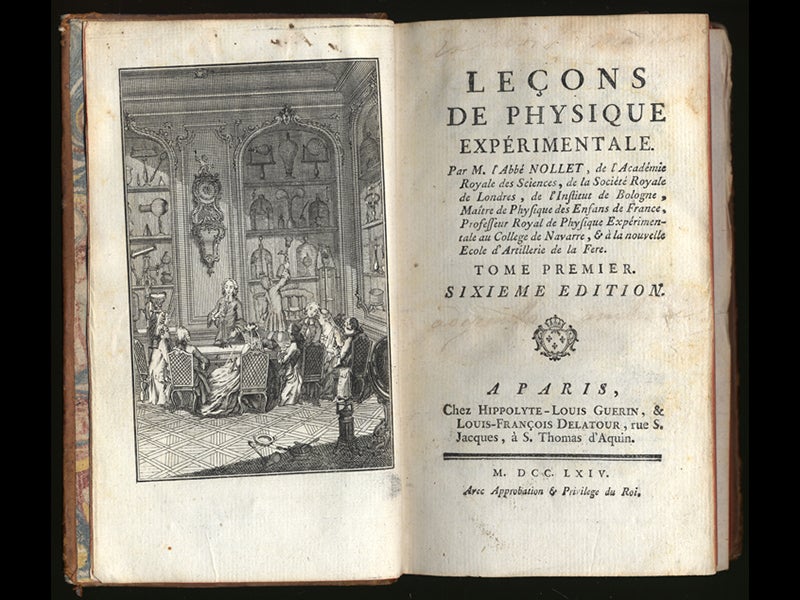 Jean-Antoine Nollet - Linda Hall Library