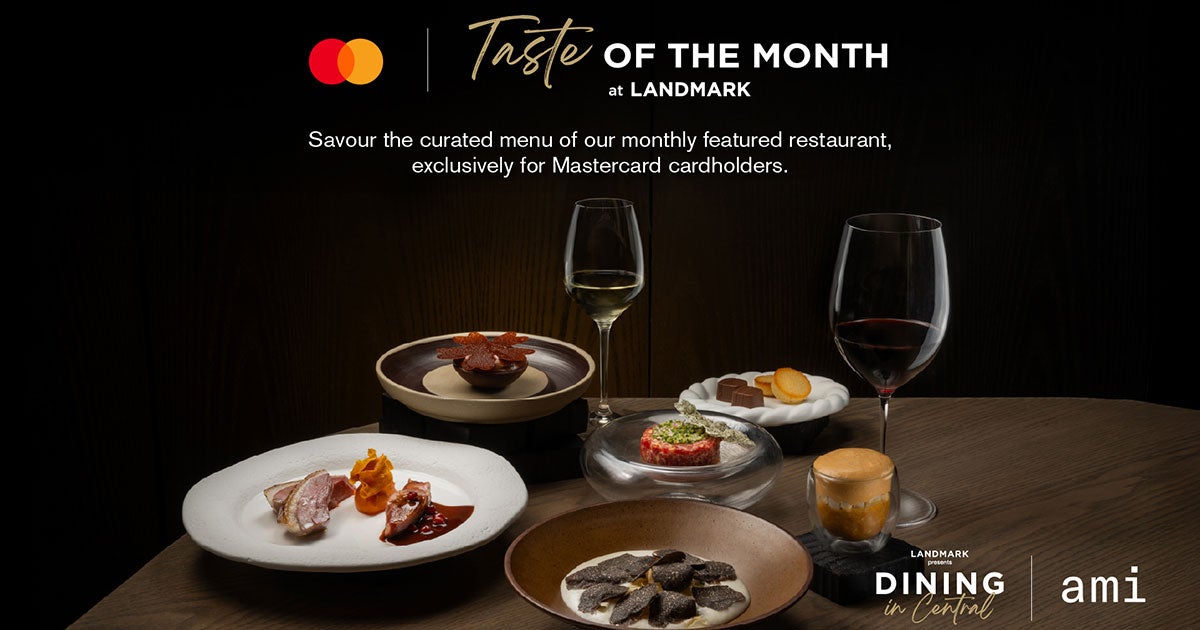 [Taste of the Month] Discover AMI’s Michelin-starred five-course ...
