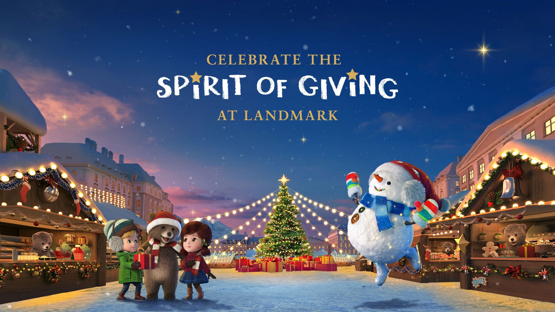 CELEBRATE THE SPIRIT OF GIVING AT LANDMARK | LANDMARK