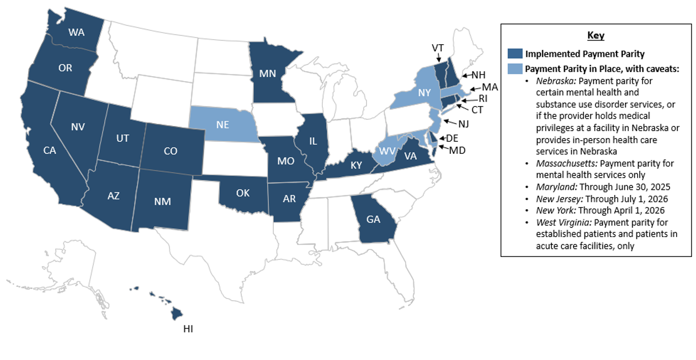 Manatt Telehealth Policy Tracker: Tracking Ongoing Federal and State ...