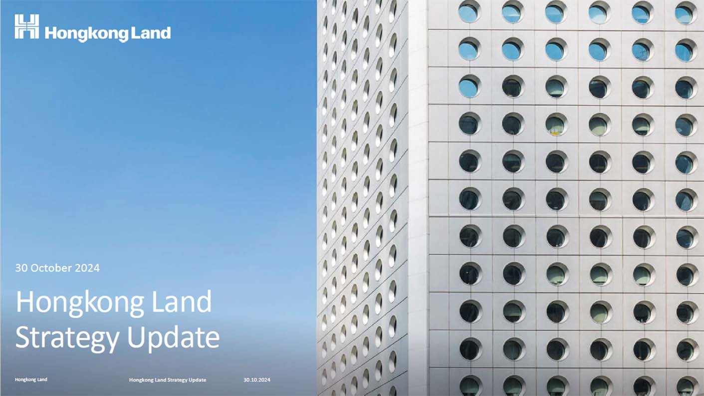 Presentations & Webcasts | Hongkong Land