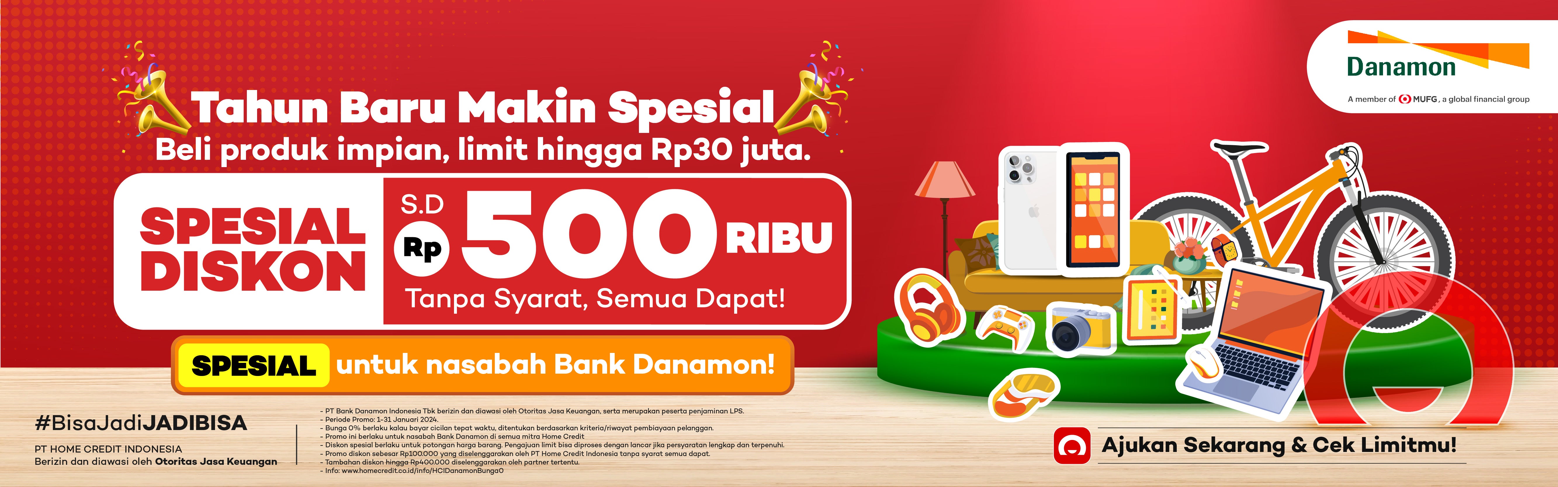 Promo Khusus Danamon - Home Credit