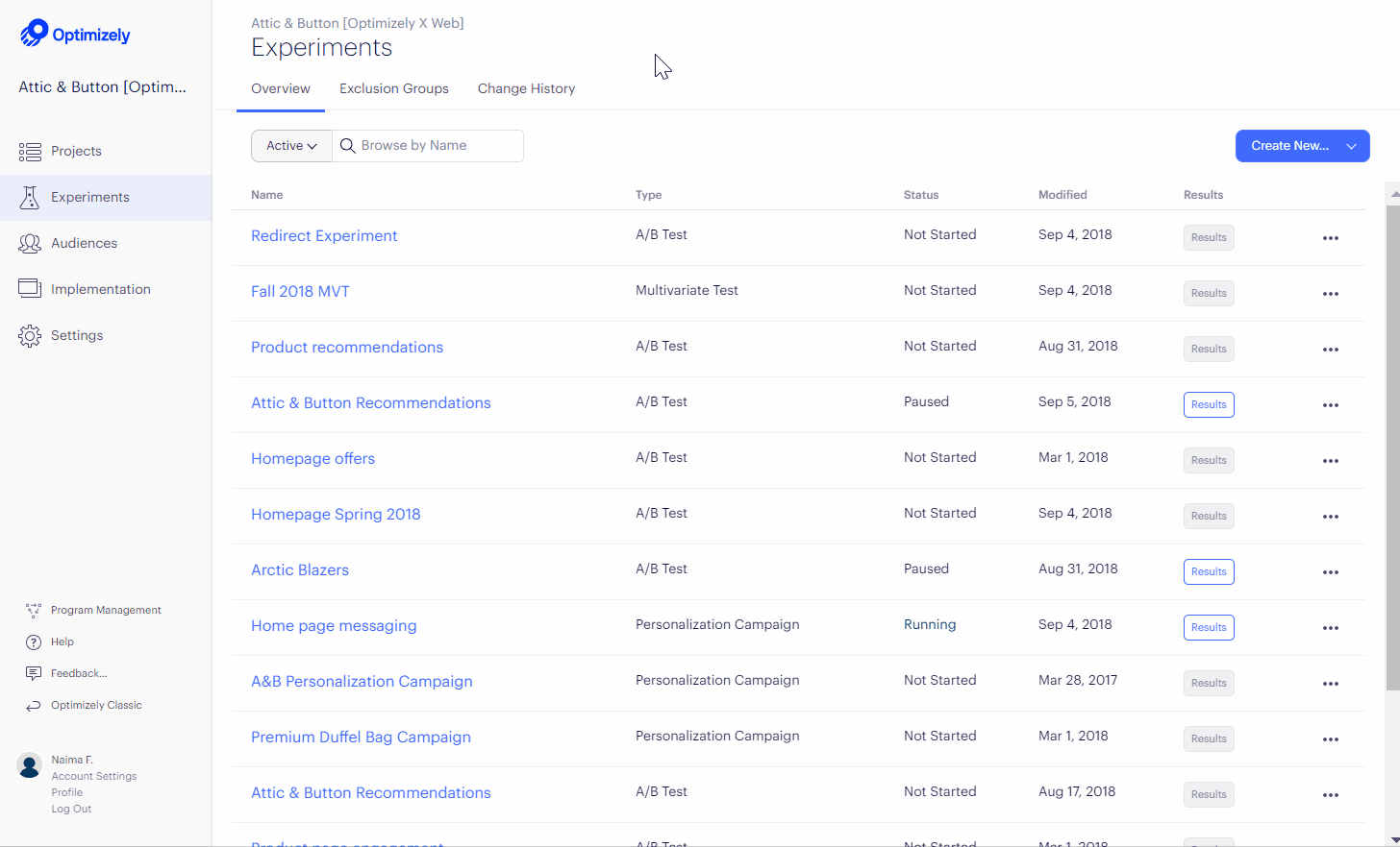 How to use Optimizely to personalise your website — Luminary