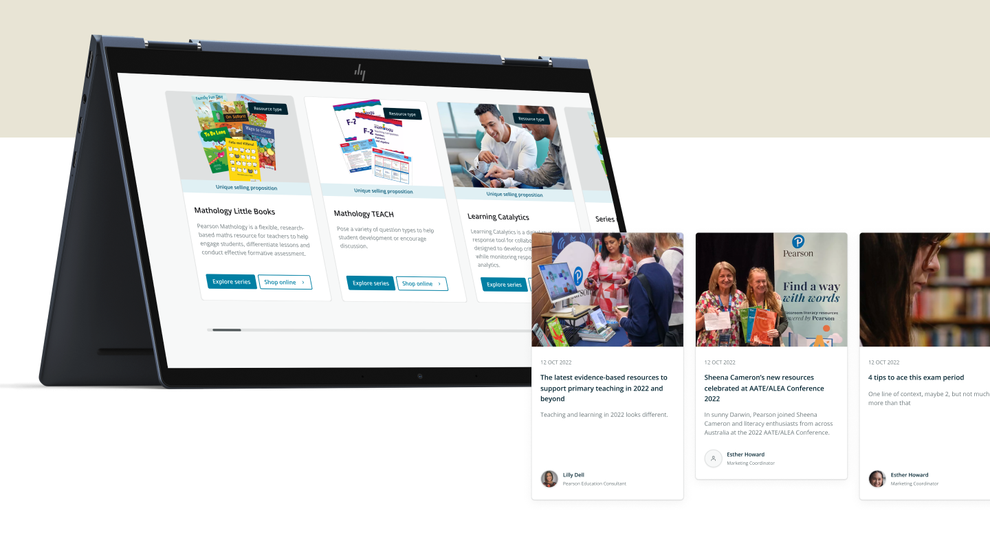 Pearson Australia Schools — Luminary