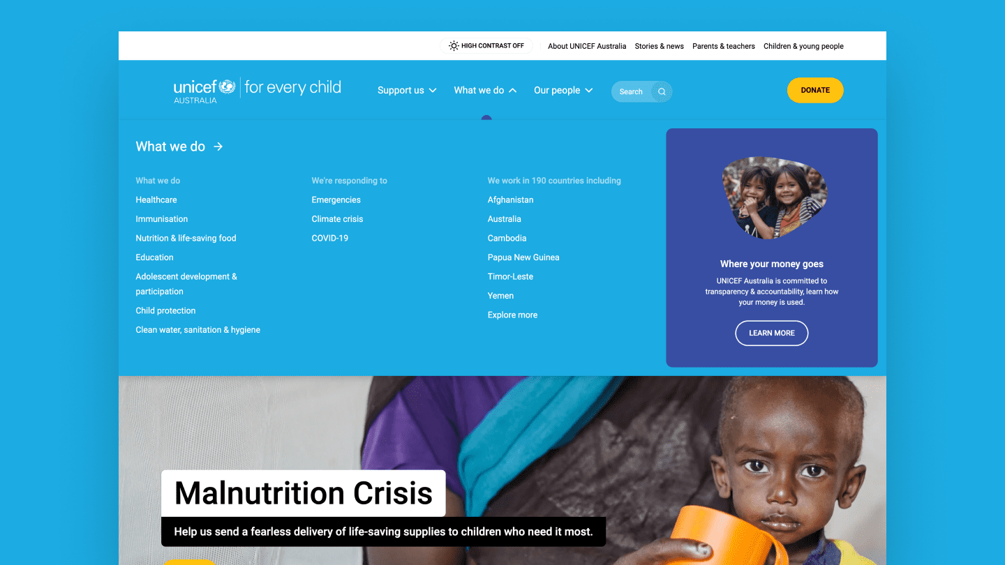 UNICEF Australia — Luminary