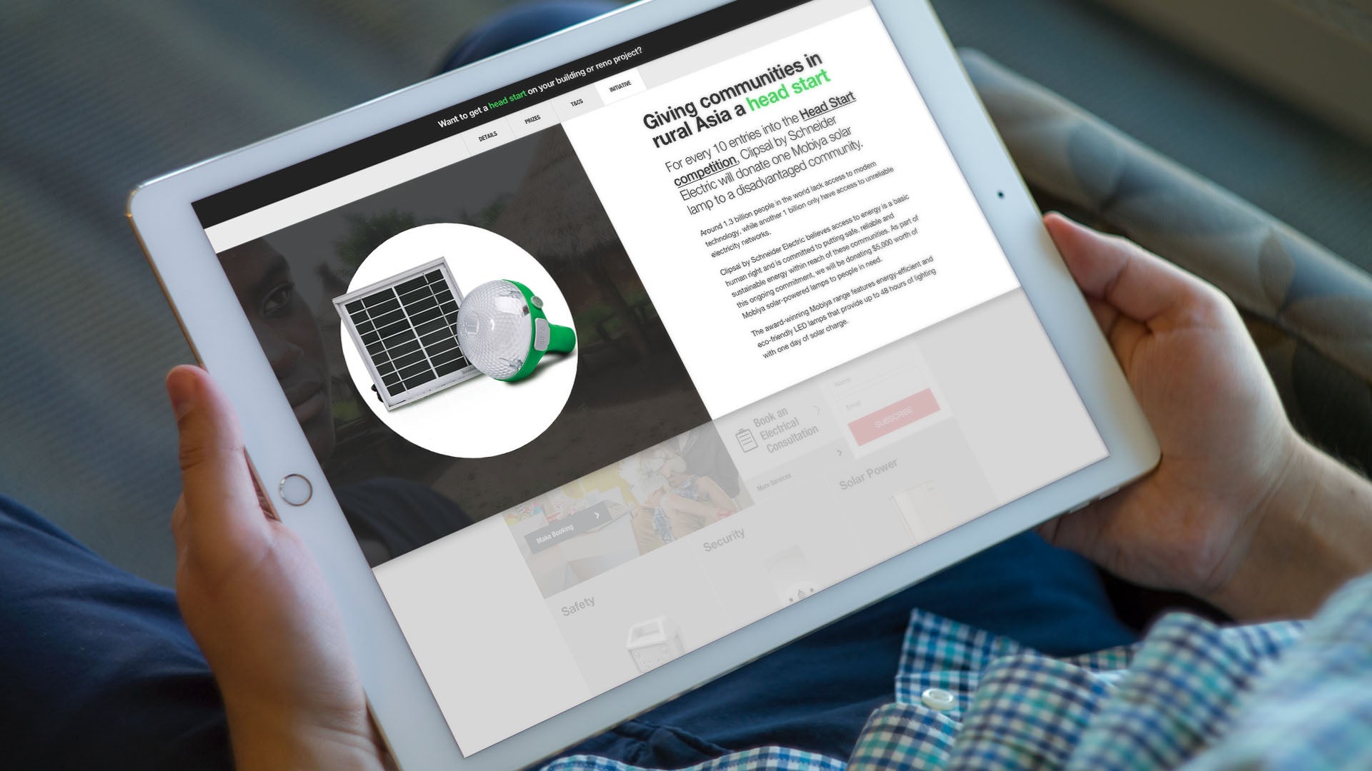 Head Start – Clipsal Consumer Promotion — Luminary