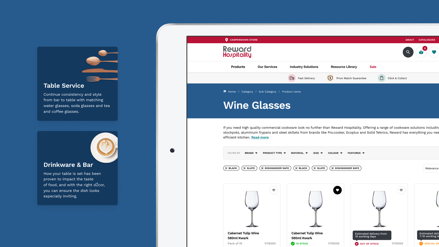Reward Hospitality case study — Luminary