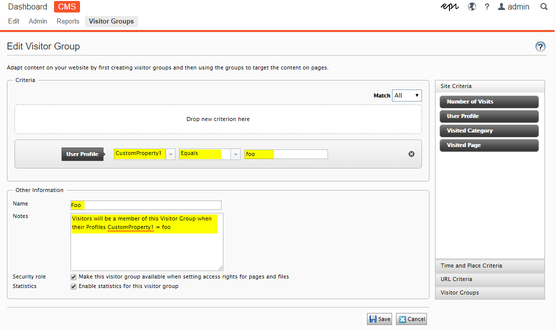 Episerver Personalization with persistent Anonymous Profiles — Luminary