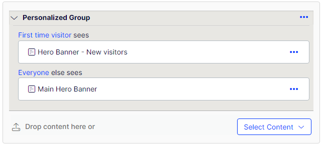 How to use Optimizely to personalise your website — Luminary