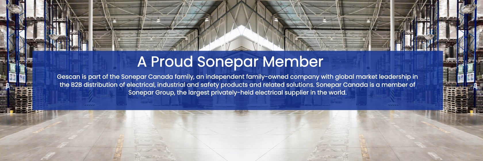 About Us - Gescan, Canada's #1 Electrical Distributor