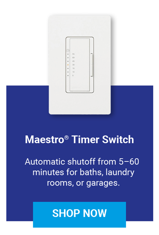 Lutron Maestro Dimmers, Timers and Sensors | SESCO Canada