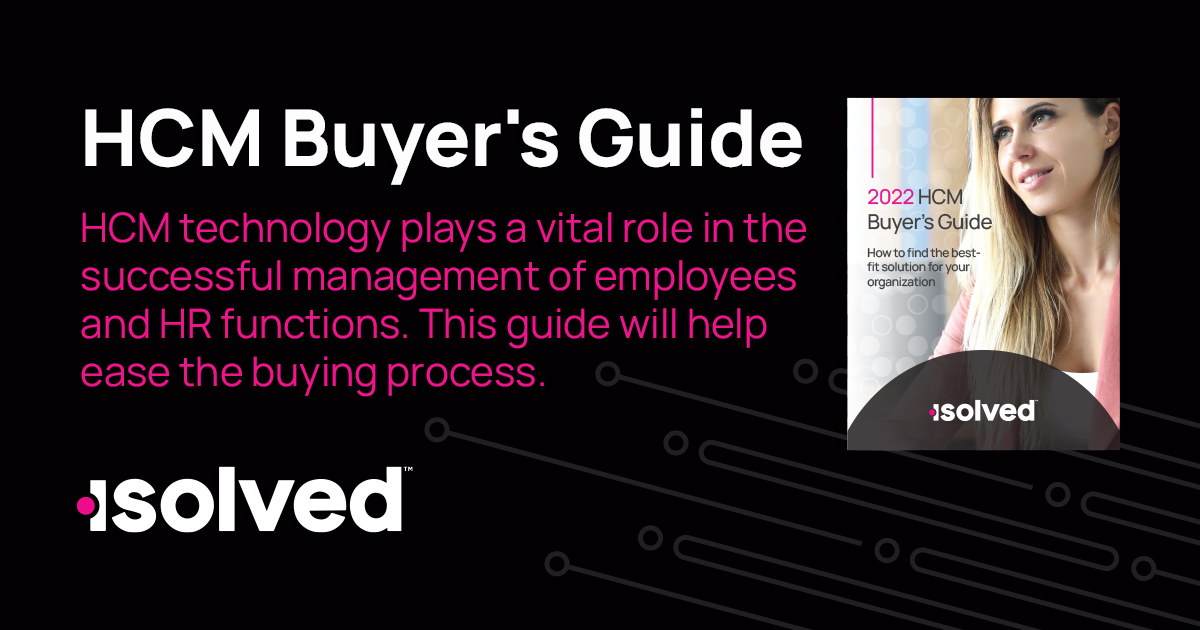 2022 HCM Platform Buyer's Guide | HCM Platform Overview eBook